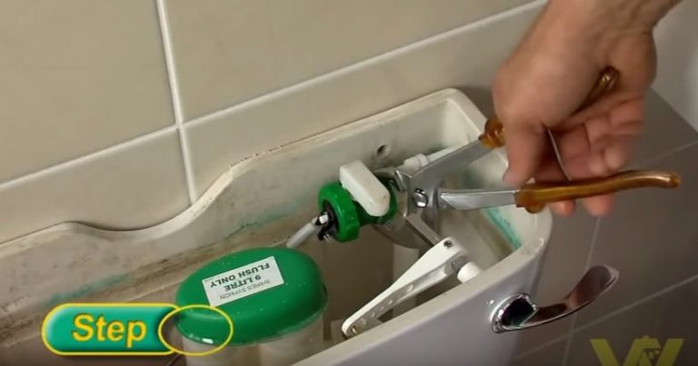 Hướng dẫn cách sữa van bóng phao toilet